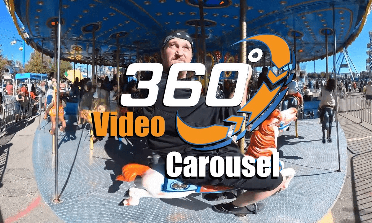 Virtual Reality 360° Carousel video - Canadian National Exhibition VR