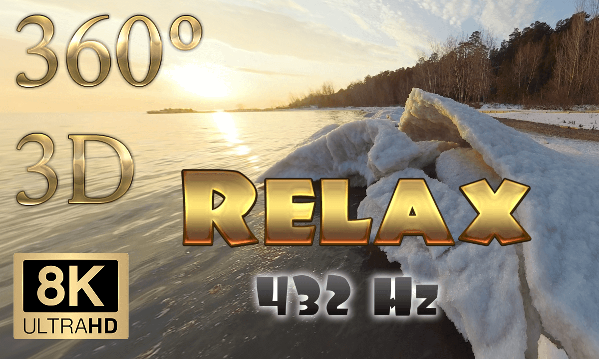 Relax 3D - 432Hz - RussiaVR360 - VR Video | DeoVR