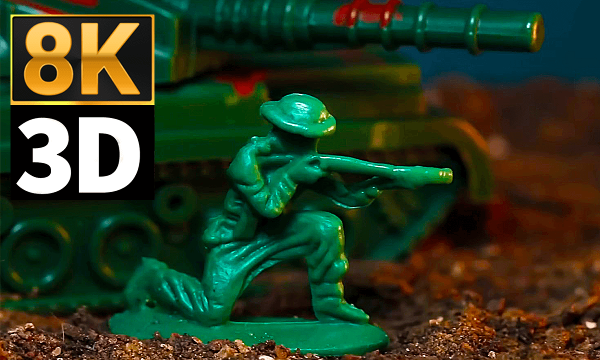 Macro War (8K 3D) - Spinningblade - VR Video | DeoVR