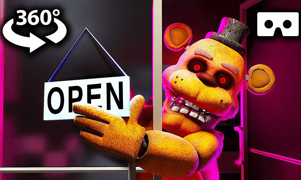 FNAF 360° VR || Five Nights at Freddy's | DeoVR