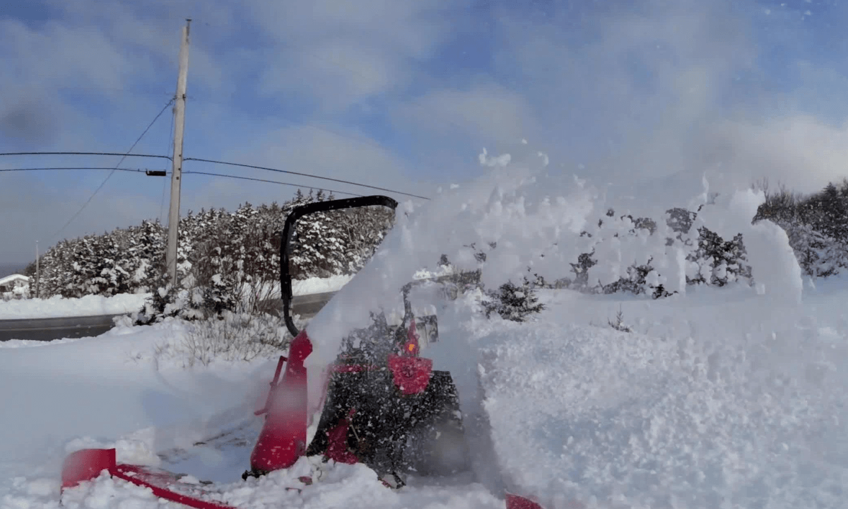 Snow Blower in Virtual Reality | DeoVR