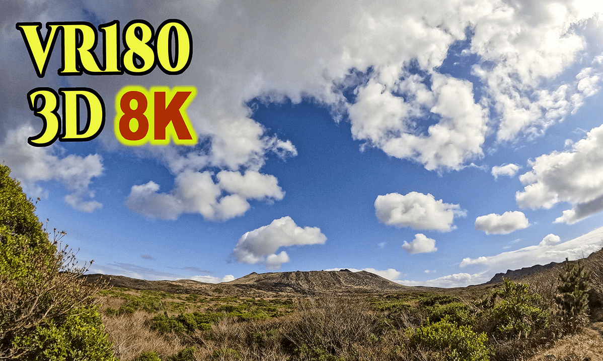 Time Lapse Video of clouds flowing over Mt. Mihara, an active volcano ...