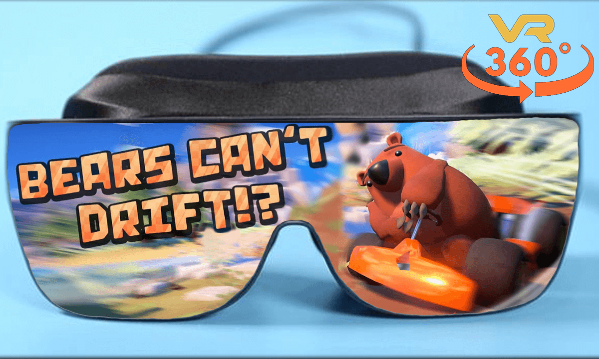 Bears Can't Drift!? 360° - VR360 - VR Video | DeoVR