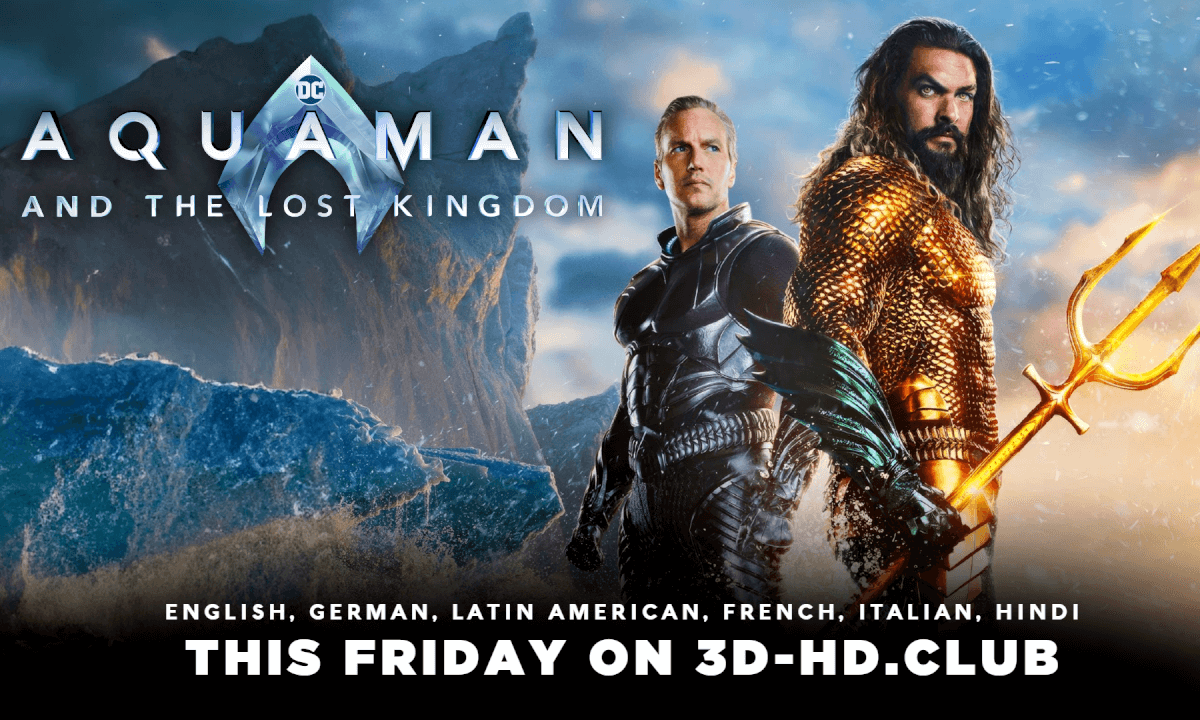 Aquaman and the Lost Kingdom 2023 3D TRAILER FullSBS | DeoVR