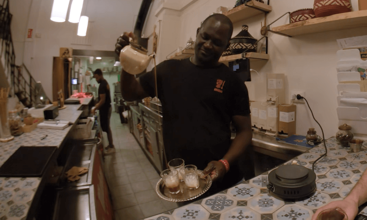 Senegalese Tea Ataya ceremony - DeoPro - VR Video | DeoVR