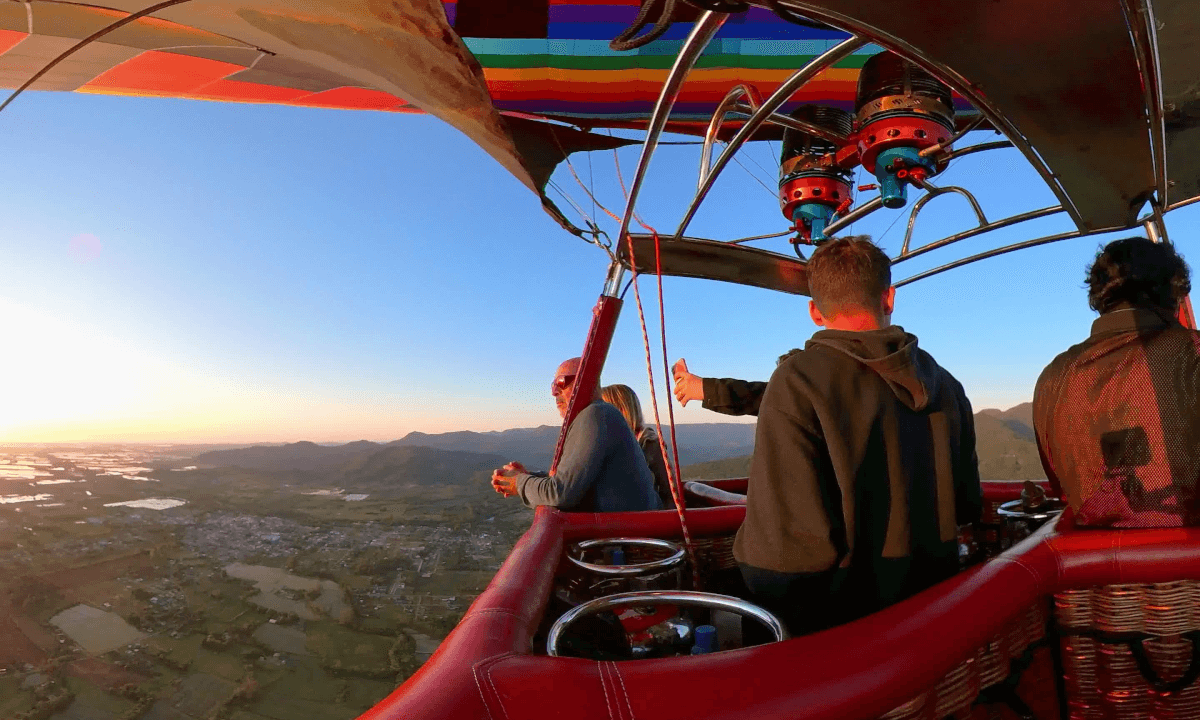 Hot Air Balloon Rides FULL #037 Just Walk Nature VR | DeoVR