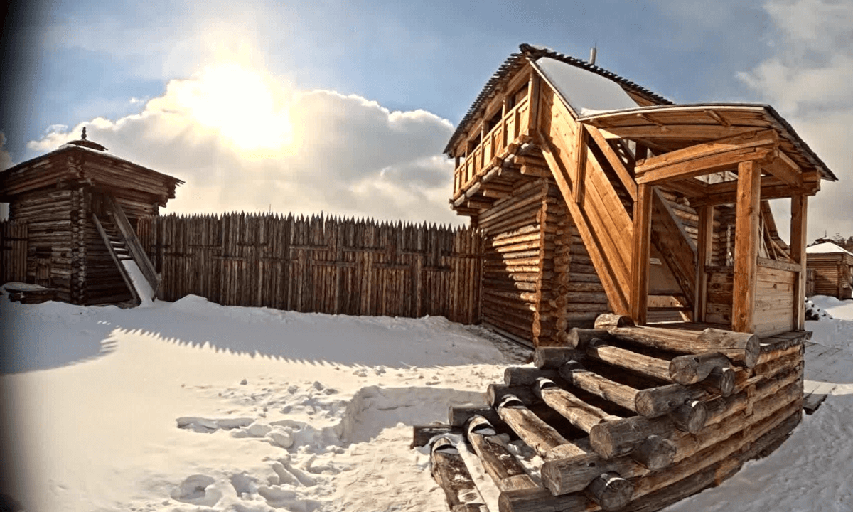 2019.03.10 Angara Village Architectural and Ethnographic Museum (VR180 4K)