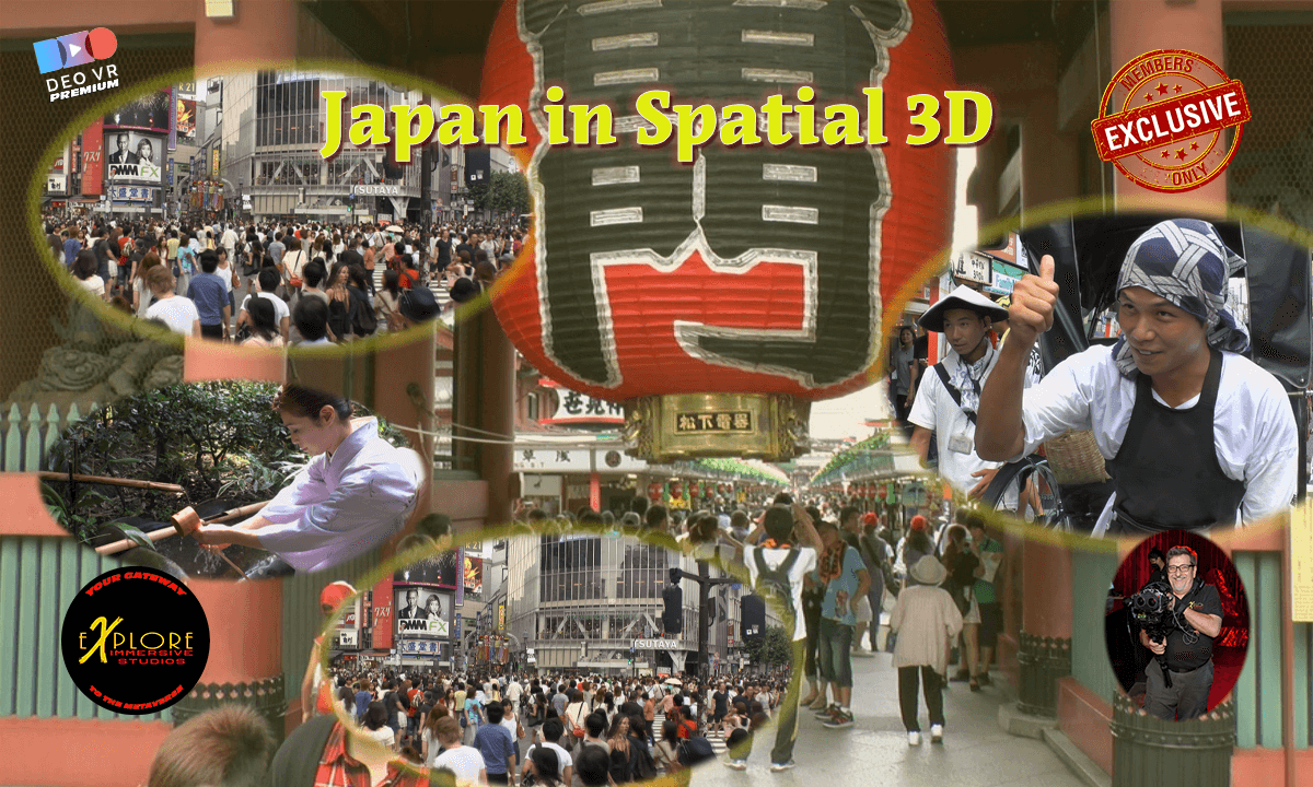 Spatial 3D Tour of Tokyo Japan | DeoVR