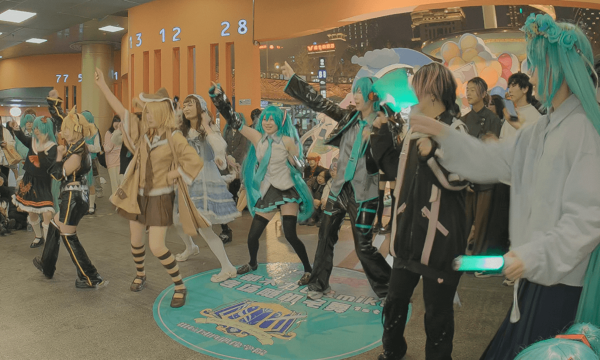 HATSUNE MIKU 39 Appreciation Day special random house dance/初音未来39感谢日专场随机宅舞