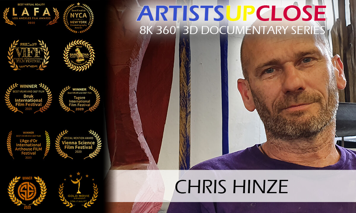 Artists Up Close - Episode 5 - Chris Hinze | DeoVR