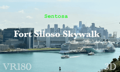 [VR180] Fort Siloso Skywalk, Sentosa - Singapore | DeoVR