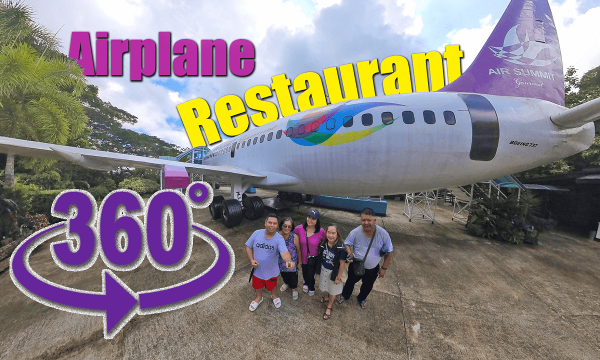 Airplane Restaurant | Air Summit Gourmet Tour | DeoVR