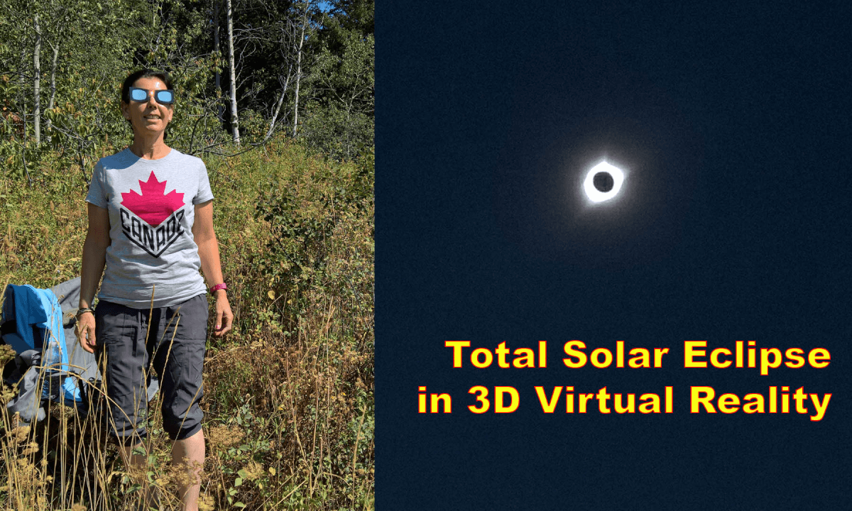 2017 Total Solar Eclipse : 5-minute VR chill out | DeoVR