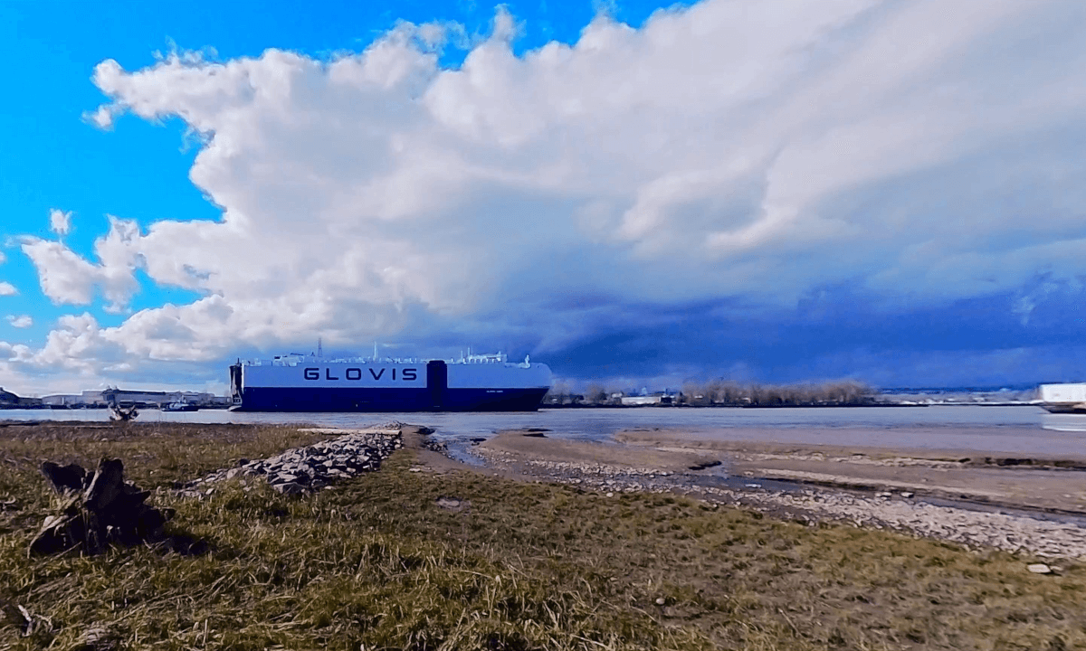 3D Glovis Sigma Ship Test Run - Qoocam Footage | DeoVR