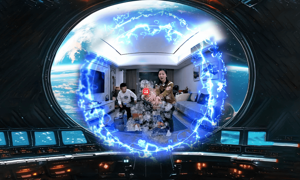 interstellar portal（3D 180 4K） | DeoVR