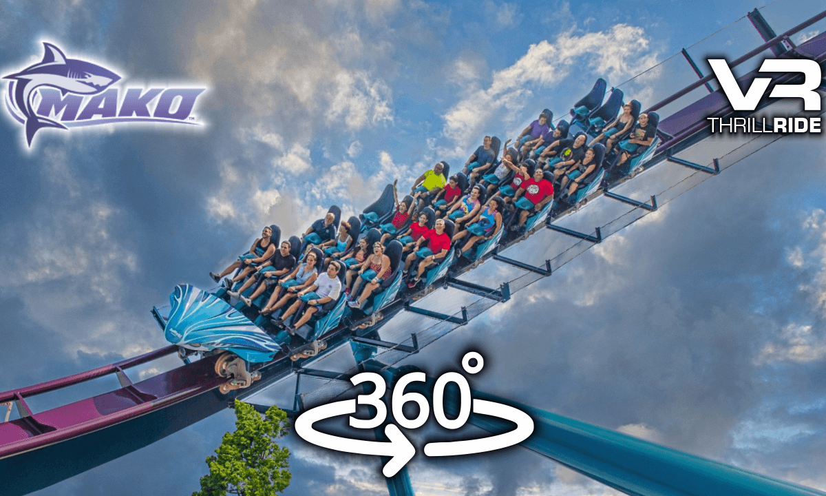MAKO 360° Hold On Tight for this epic VR Roller Coaster Ride @ SeaWorld ...