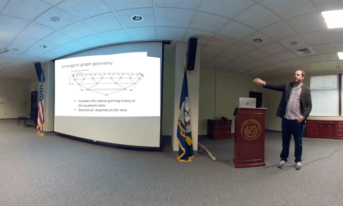Montgomery College 360 - Brian Swingle Einstein's Equations at the USNO