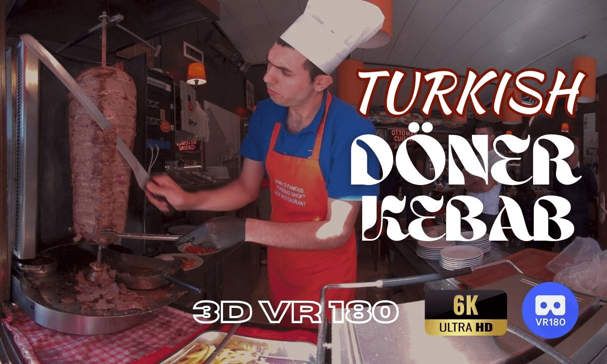 Turkey's famous dish: Doner Kebab | DeoVR