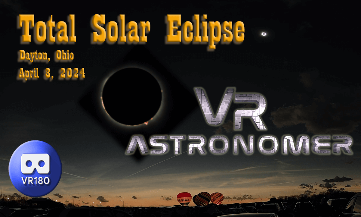 Total Solar Eclipse VR-Dayton, OH-April 8, 2024 | DeoVR