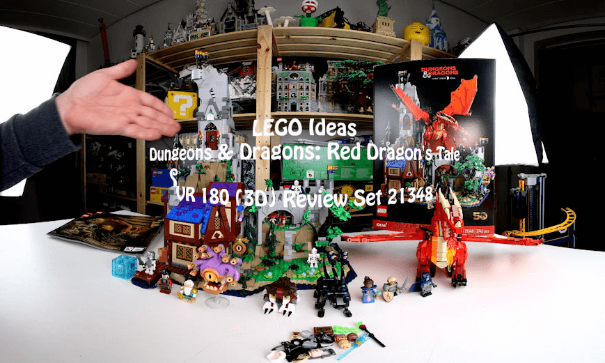 VR-Review LEGO Dungeons & Dragons: Red Dragon's Tale (Ideas Set 21348 ...