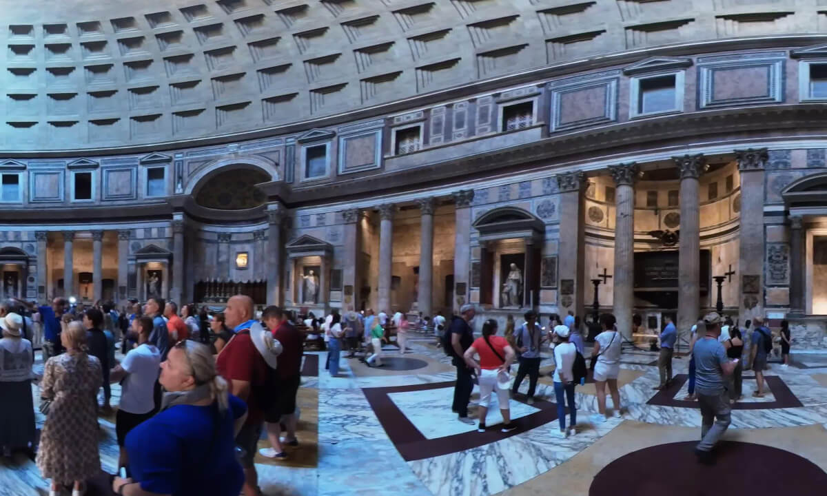 Pantheon 360 Video - Vacation Videos - VR Video | DeoVR