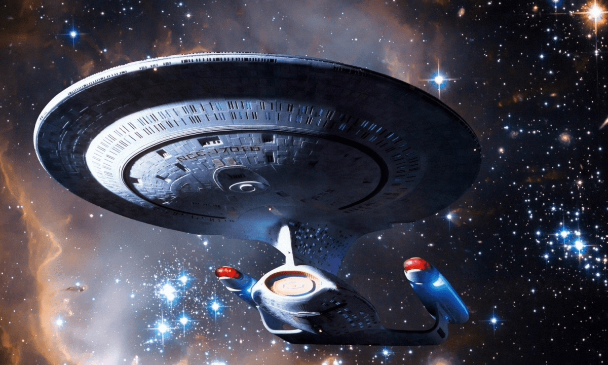 Star Trek Next Generation intro (3D) | DeoVR