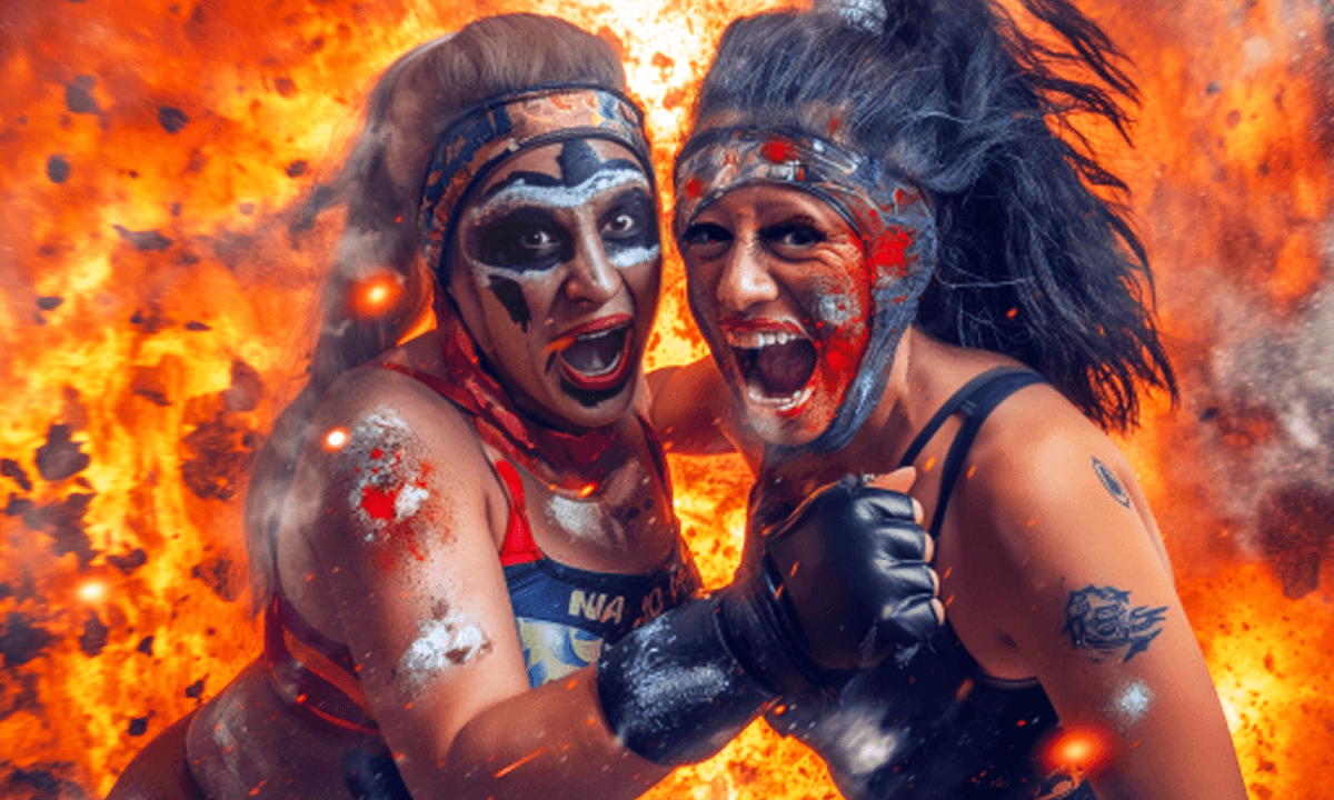 360° VR Surprise Wrestling Party! Experience the Ultimate Ring-Side Thrill