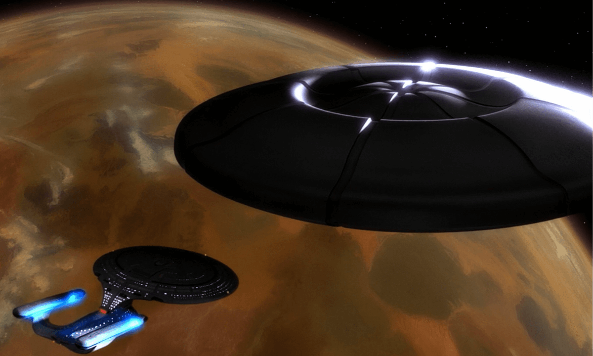 Star Trek next generation pilot alien reunion 4k (3d) Flat (Re-up)