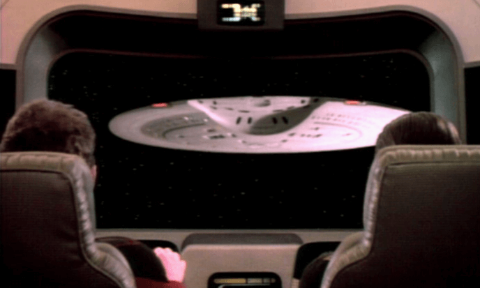 Star Trek TNG saucer separation 4k (3d) 120 | DeoVR
