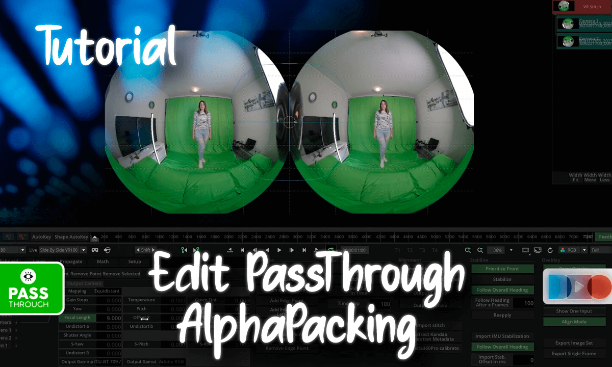 Tutorial: Edit Passthrough Videos with Alpha Packing | DeoVR
