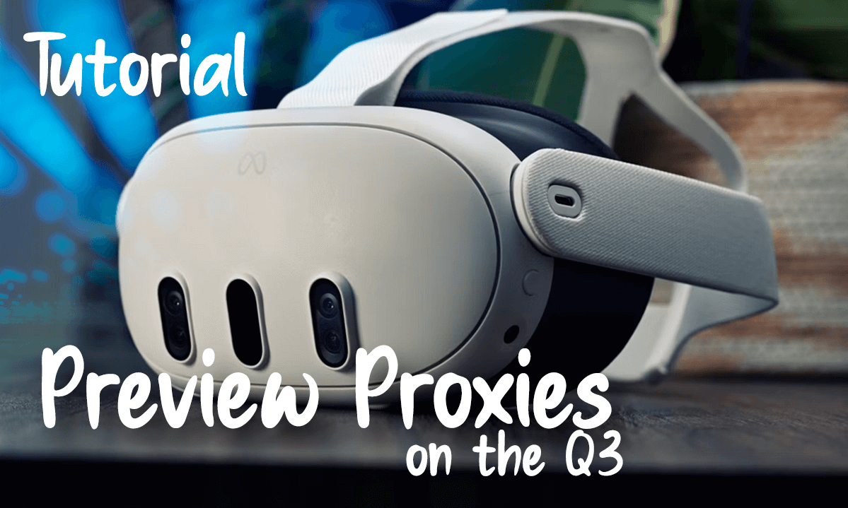 Previewing VR Videos Directly from a Canon Camera using the Q3