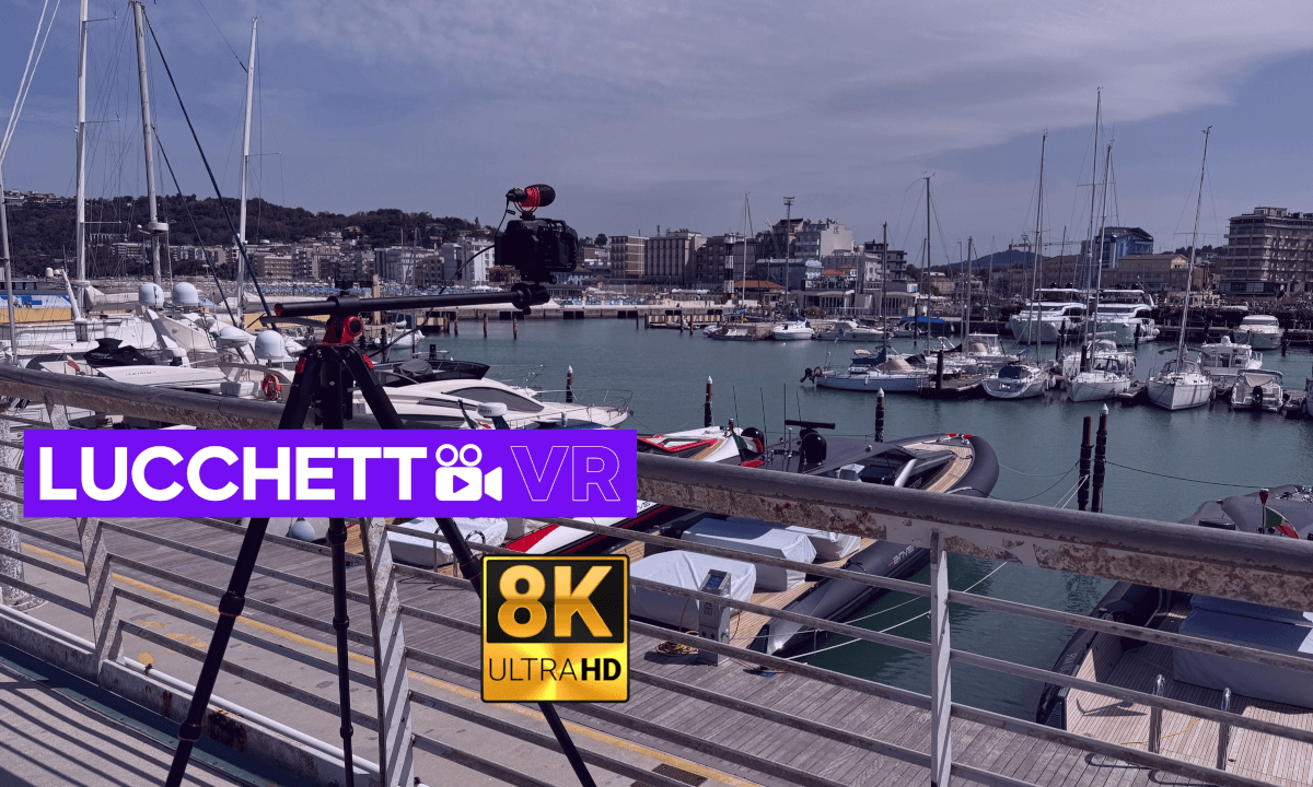 [8K] Boats in marina - Lucchetto VR - VR Video | DeoVR