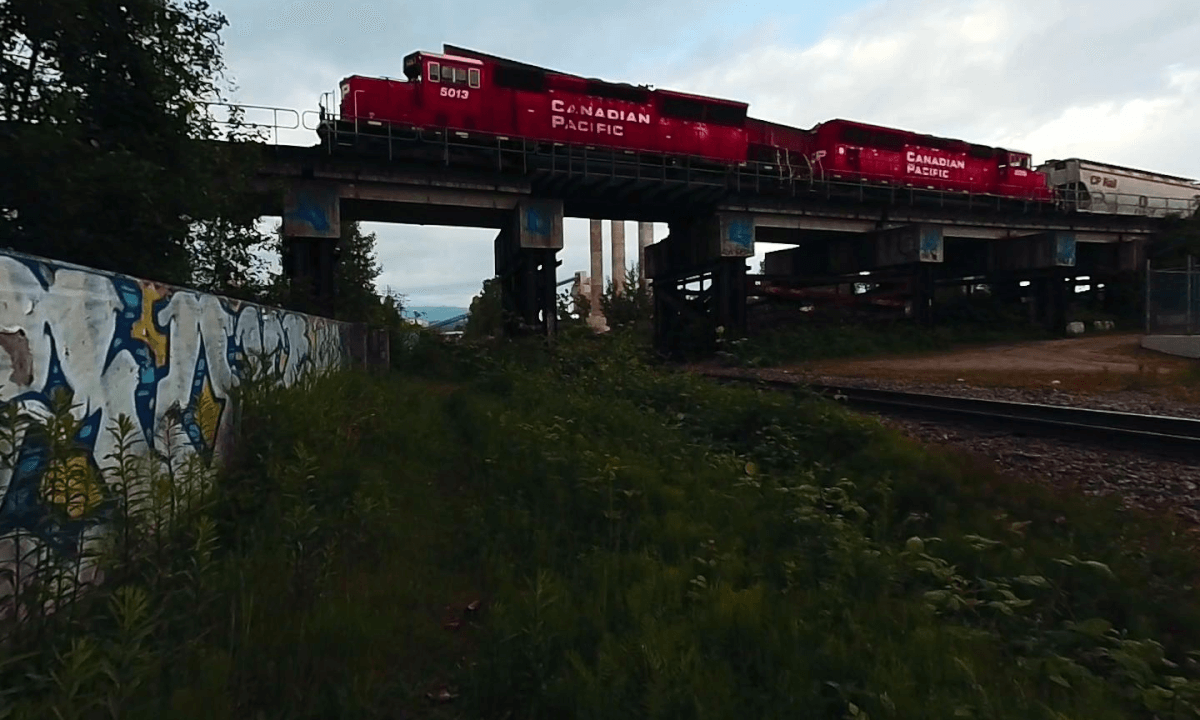 3D CN Rail CP Rail BNSF May 25 2024 Compilation | DeoVR