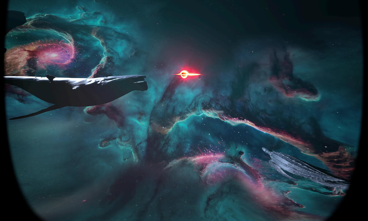 Space Whales ( Unreal Engine ) | DeoVR