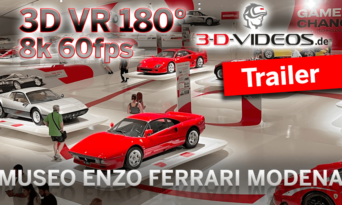 Museo Enzo Ferrari Modena 2023 - "Game Changers" - 8k 60 fps - Trailer