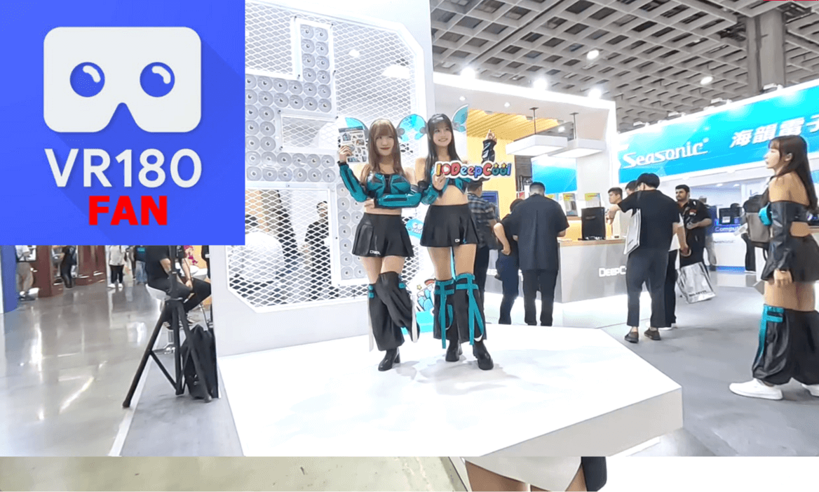 Show Girls@COMPUTEX TAIPEI 2024.06.04 | DeoVR