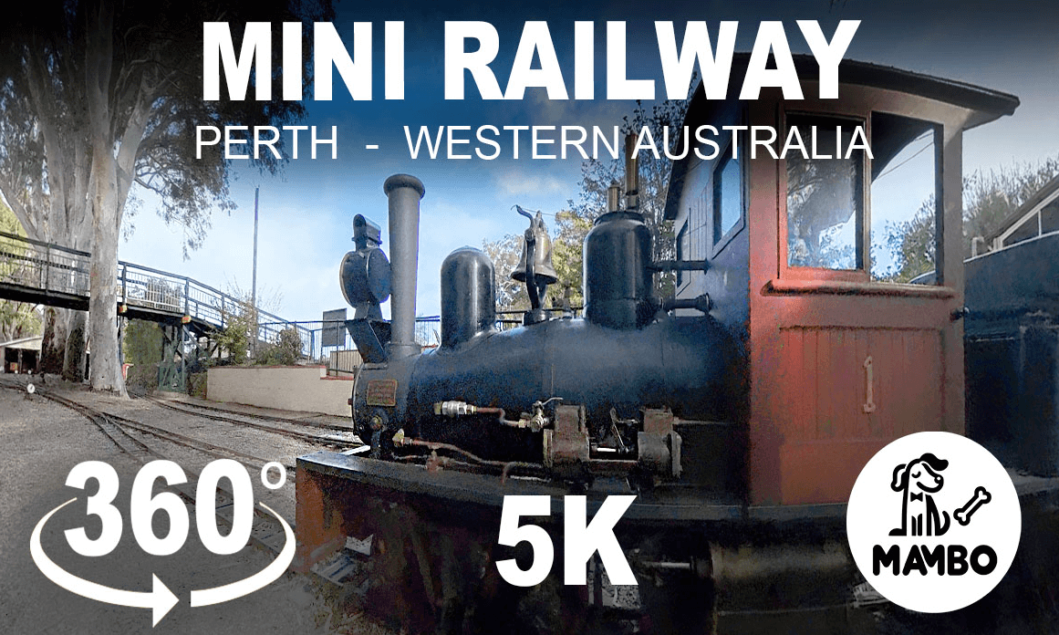 CUTEST MINIATURE TRAIN - Castledare Perth, Western Australia