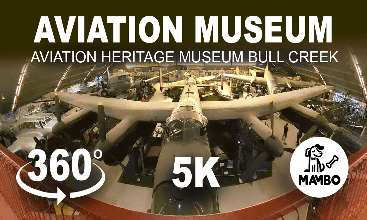 Aviation Museum Tour - Perth, Western Australia ASMR | DeoVR