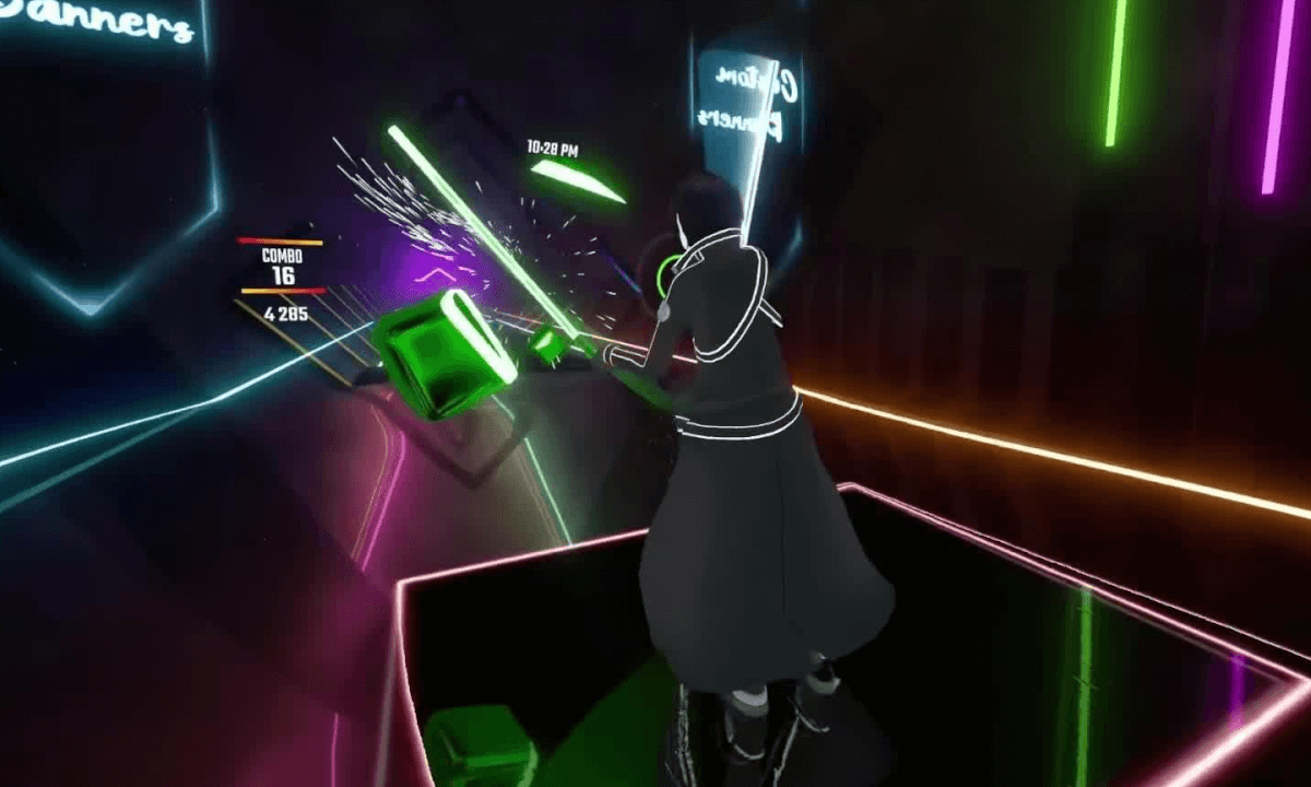 BeatSaber 3D 2Cam FBT Kirito (The Dive Game VIP (feat. Alex S))