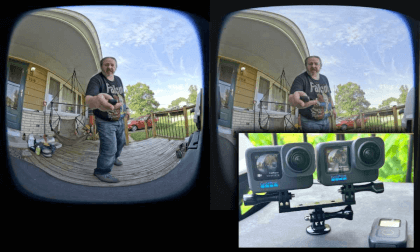 GoPro black 11 with Max wide lens test | DeoVR