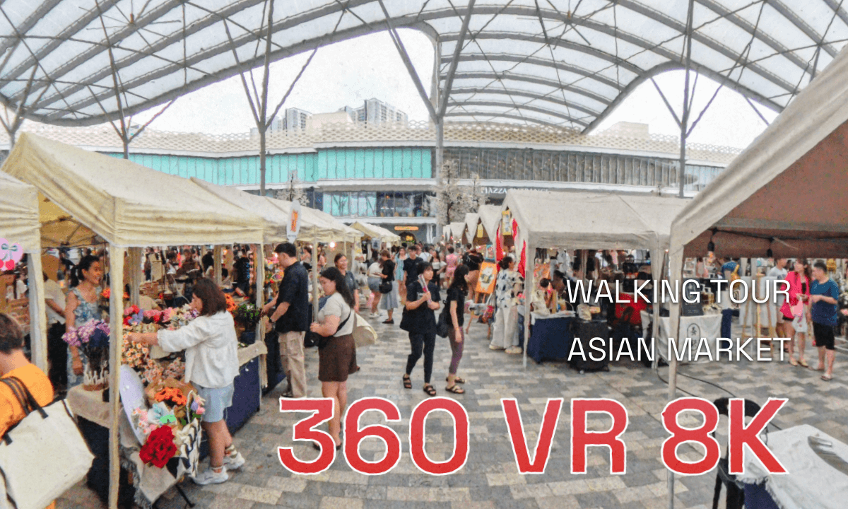 Stroll Through an Asian Artisan Market: 8K 360° VR Experience with ...
