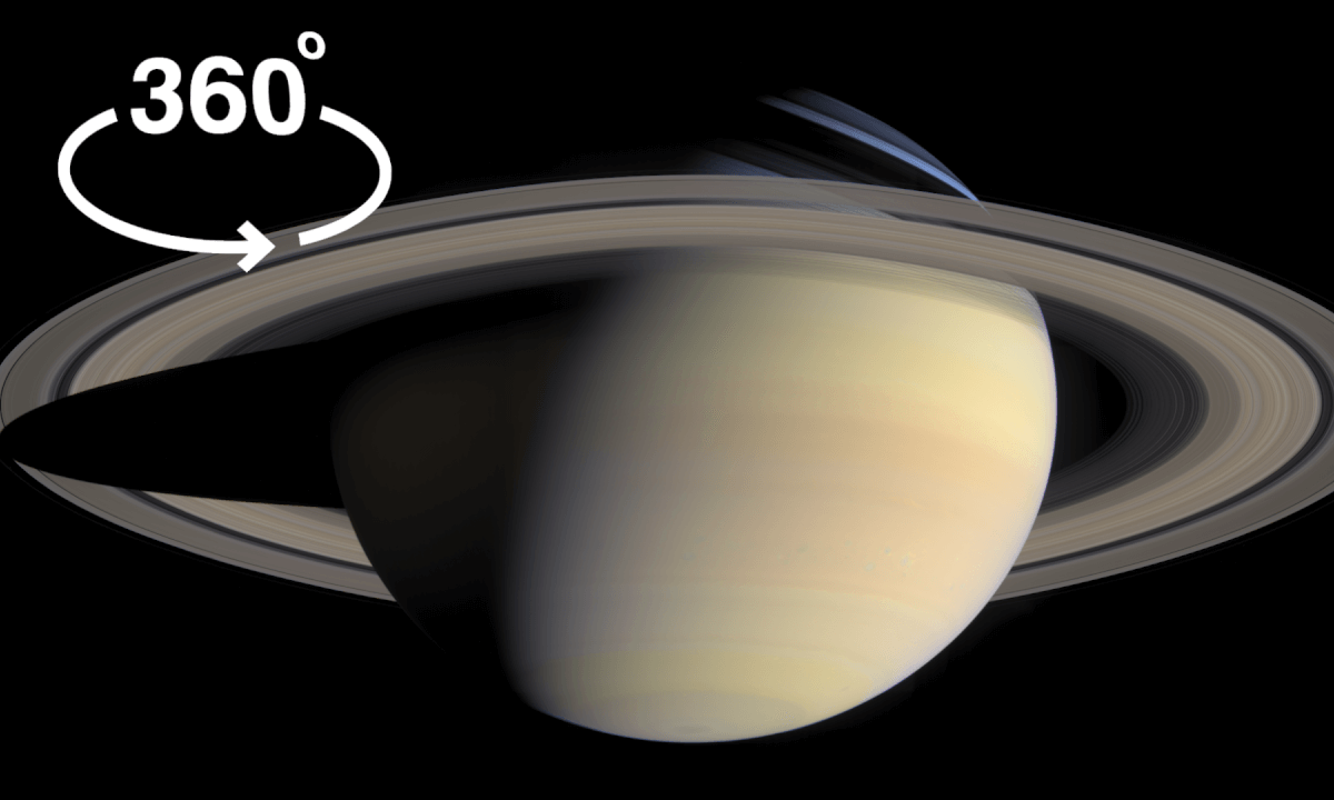 Falling into SATURN - 360 VR Simulation (Scary) | DeoVR