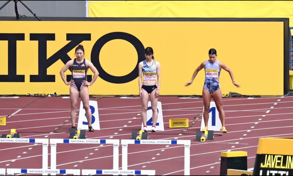 【吴艳妮 ウー ヤンニ】中国陸上界の女神！相対するトップ選手の戦いの行方！2024年セイコーGGP女子100mH決勝