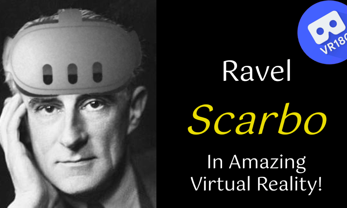 M. Ravel -- Scarbo (from Gaspard de la nuit). In amazing VR. [8K]