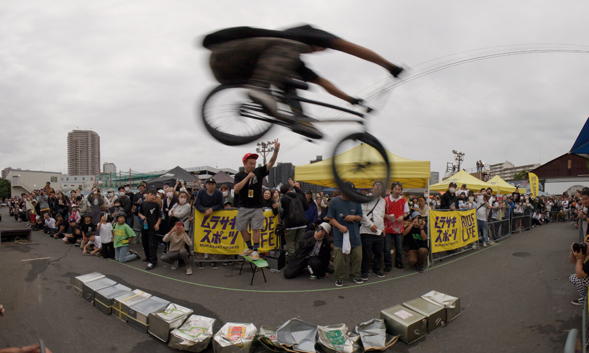 VR180 3D BMX barrel jump in PERUGIA CUP 2022 | DeoVR