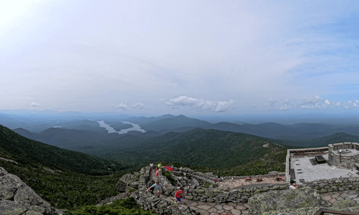 Scenic View Climbing up Whiteface Mountain NY 8K 360 VR