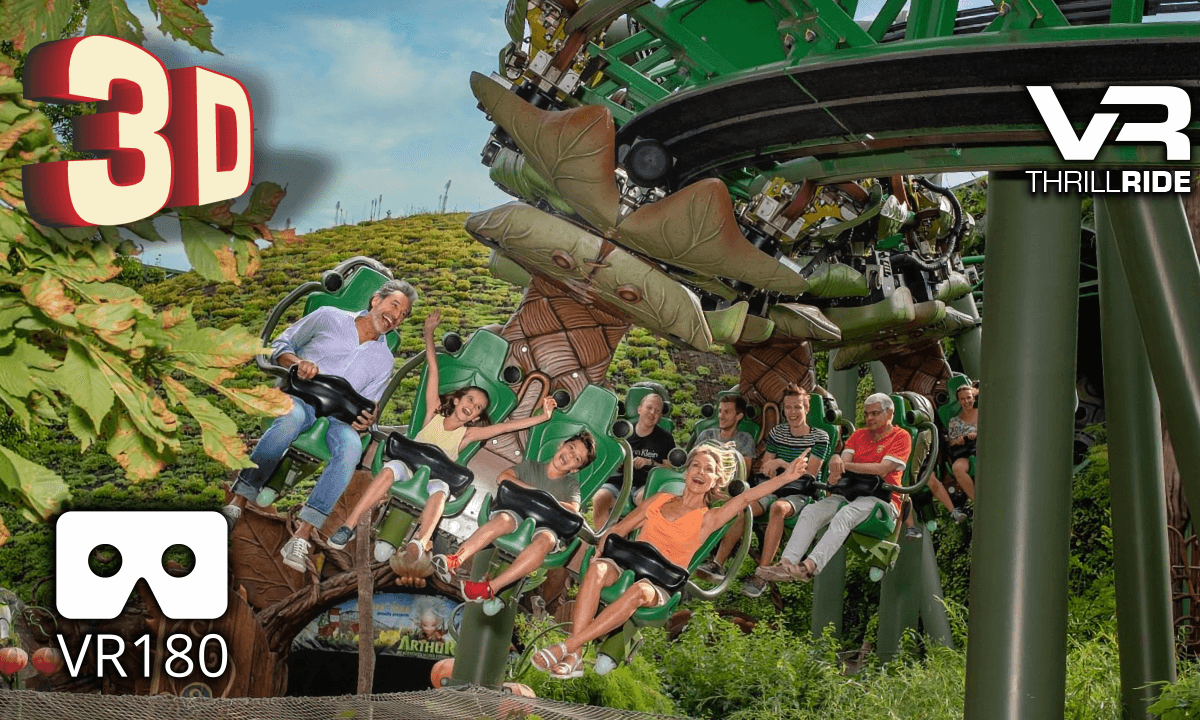 Shrink Down and Ride Arthur and the Minimoys 3D VR Roller Coaster ...