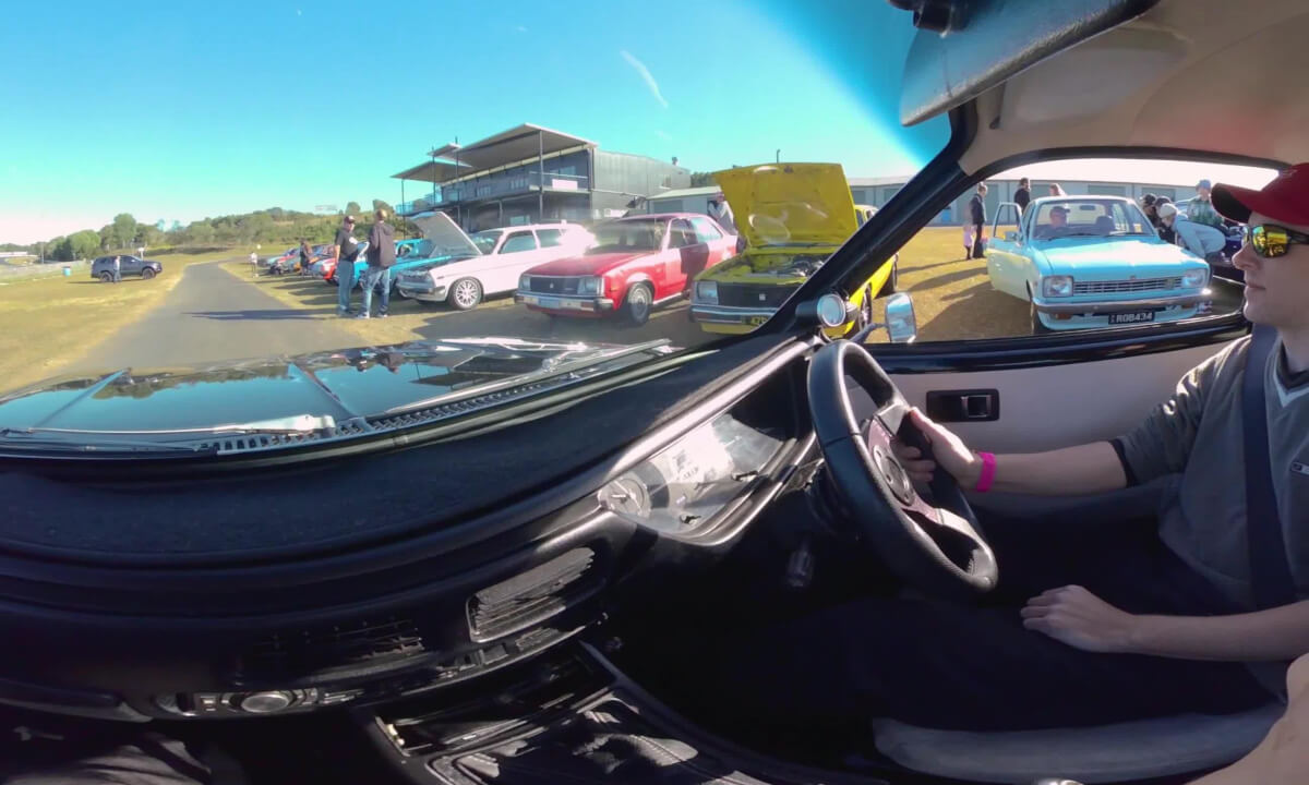 POWERGEMS #1 2024 VR180 Holden Gemini Car Show Lakeside Park QLD Australia