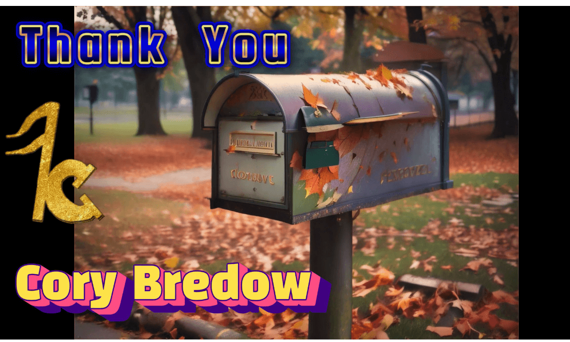 Thank You by Cory Bredow Flatscreen 3D SBS Music Video