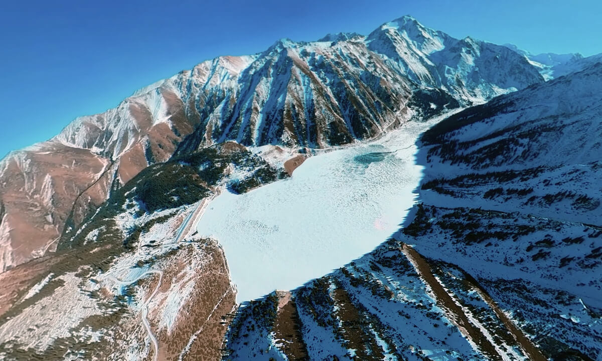 Video tour 360° of Almaty mountains | DeoVR